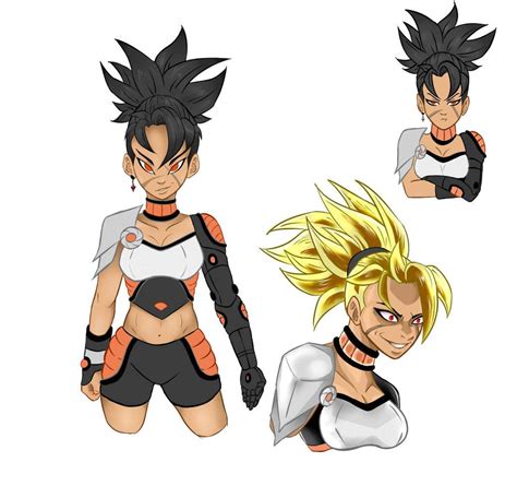 Female Saiyan Oc By Shenahatsu On Deviantart