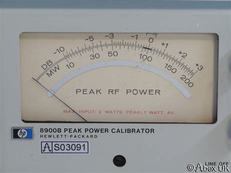 HP Agilent 8900B Peak Power Calibrator 50MHz 2GHz