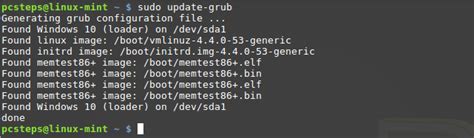 How To Change GRUB Boot Order In Linux Mint Ubuntu PCsteps Com