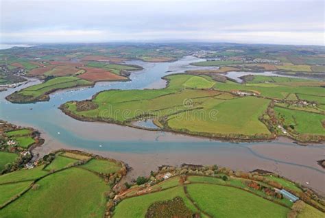 Salcombe On The Kingsbridge Estuary In Devon Stock Image Image Of