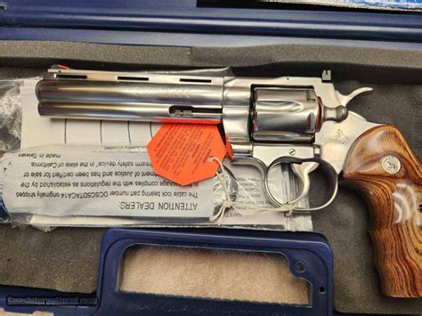 Pair Of Presentation Colt Python Elite Revolvers For Sale