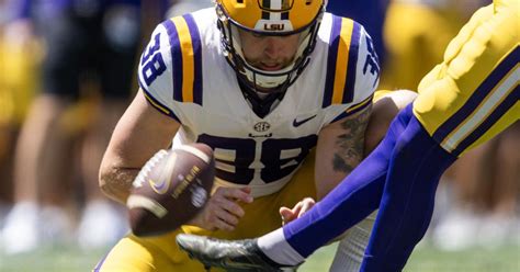 Lsu Punter Peyton Todd Transfers To Ulm For Last Season Lsu