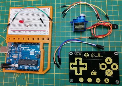 Steuern Eines Servomotor Mit Touch Keypad Ks0260 Technik Blog