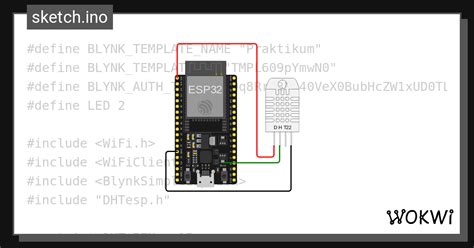 suhu dan temperatur wokwi esp32 stm32 arduino simulator