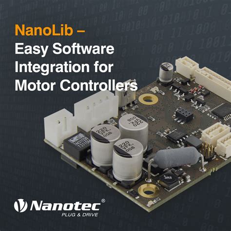 Nanotec Electronic On Linkedin Softwarelibrary Steppercontroller Bldccontroller Nanotec