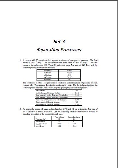 Separation Processes مرجع تخصصی مهندسی شیمی
