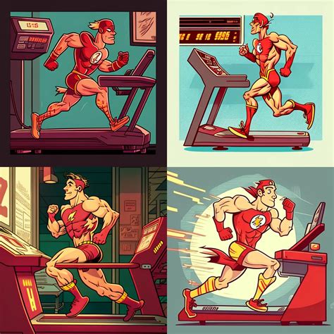 Prompt The Flash On Treadmill Download Script For Ai Prompti Ai
