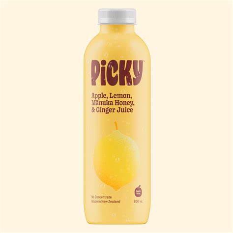 Apple Lemon Mānuka Honey And Ginger Juice Picky