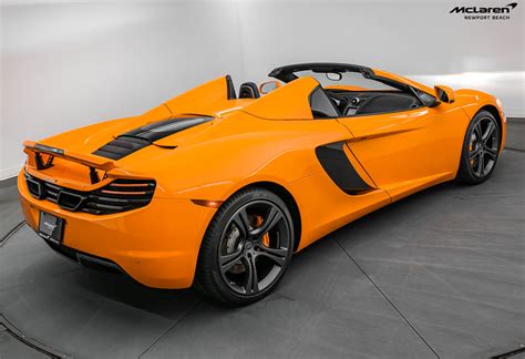 2013 Mclaren Orange Mclaren Mp4 12c Spider Newport Beach Automotive