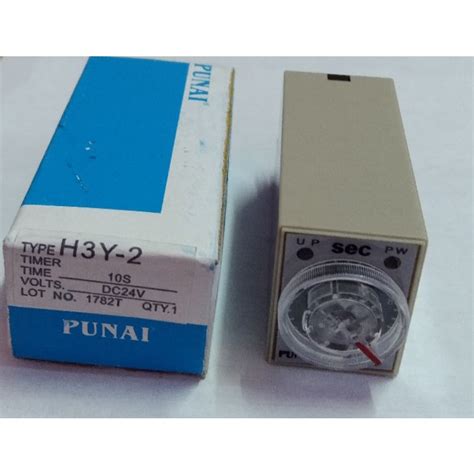 ทามเมอร Delay Timer Time Relay H3Y2 DC24V 10S Shopee Thailand
