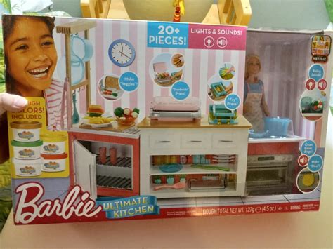 Barbie Set Barbie Doll And Ultimate Pantry Playset Barbie Kitchen Add