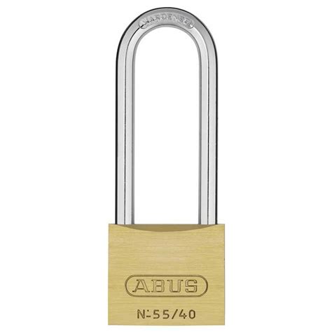 Abus 55 40hb63 Brass Padlock Saunderson Security
