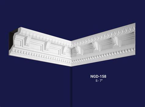 Gypsum Plaster Cornice Strip Design And Model Ngd 158 Nova Gypsum