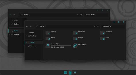 After Dark Cyan V3 Theme For Windows 11 Theme Pack