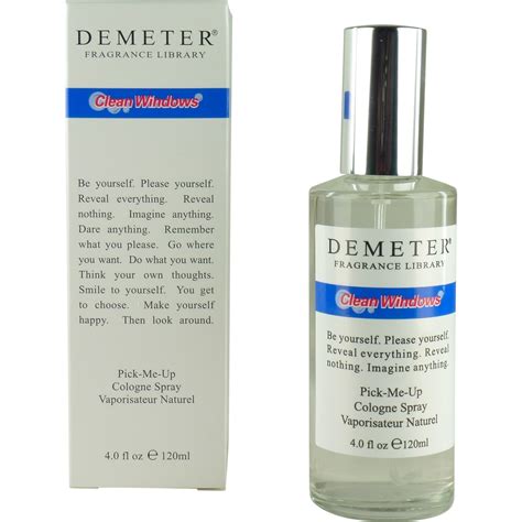 Demeter Clean Windows 4 Oz Cologne Spray Scentsworld