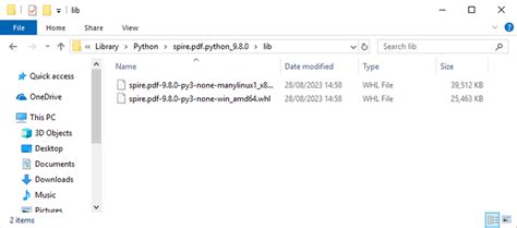 How To Install Spire PDF For Python On Windows