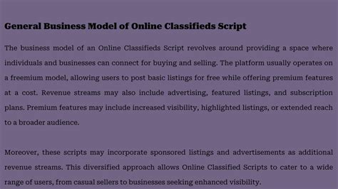 Ppt Best Online Classifieds Script In 2024 Powerpoint Presentation Free Download Id 12732439