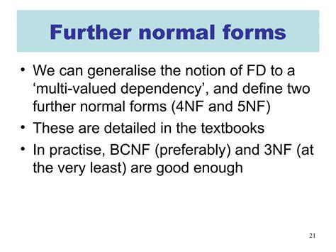 Database Management System Normalisation Ppt