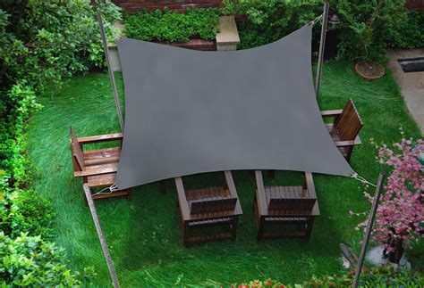 Waterproof Sun Shade Sail 4x4m Uv And Rain Protection Shade4you