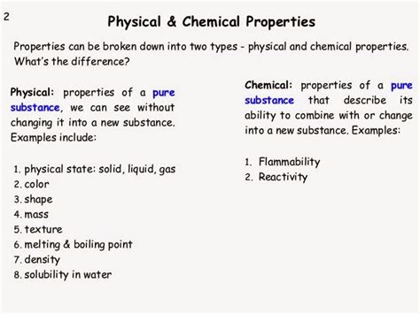 6th Grade Science 4th Six Weeks Wk 6 7 Properties And Changes Of Matter