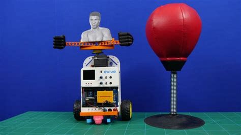 Boxing Robot Using Arduino Embedded Platform With 3d Printed Punches