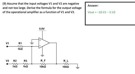 [solved] please demonstrate 9 assume that the input vol