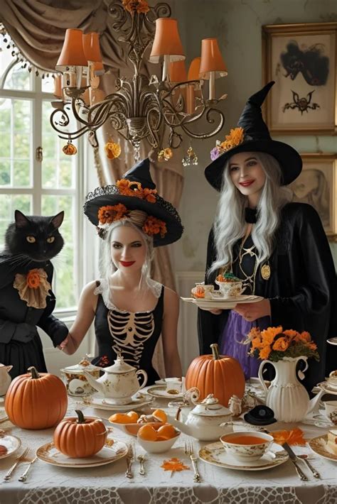 Spooky And Sophisticated Halloween Tea Party Ideas To Delight Your