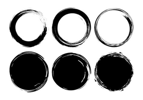 Premium Vector Super Set Of Circle Lines Hand Drawn On A White Background Doodle Circles For