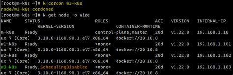 Kubernetes 노드에 대한 차단 및 축출 Cordon And Drain