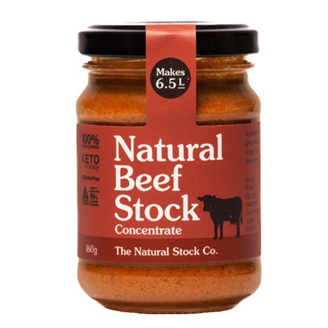 Natural Beef Stock Concentrate The Natural Stock Co