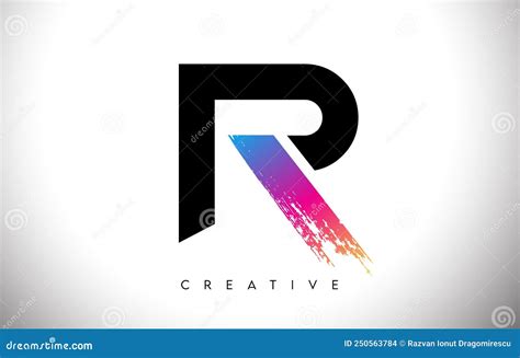 Artistic Letter R R Initial Logo Design Template Ambigram Logo Cartoon Vector Cartoondealer