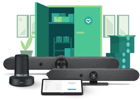 Thiết Bị Hội Nghị Logitech Rally Bar Huddle 960 001577