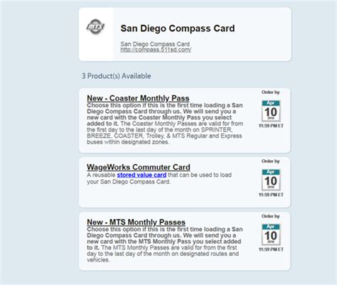 Commuter Card And Compass Card Tutorial Wageworks