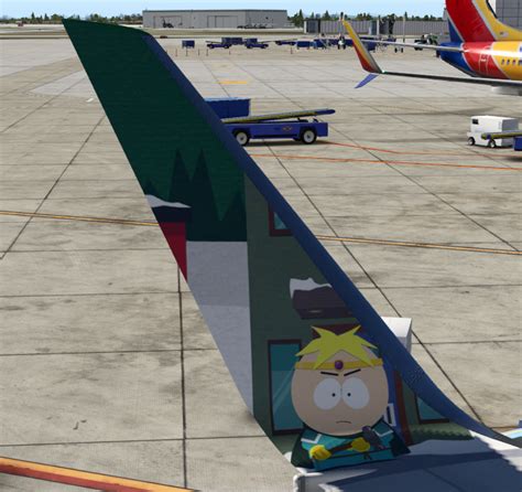 Solaris South Park 1 Aircraft Skins Liveries X Plane Forum