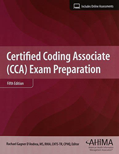 Certified Coding Associate Cca Exam Preparation Dandreas Rachael