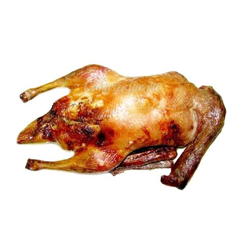 Утка жареная - калорийность, полезные свойства, польза и вред, описание ...