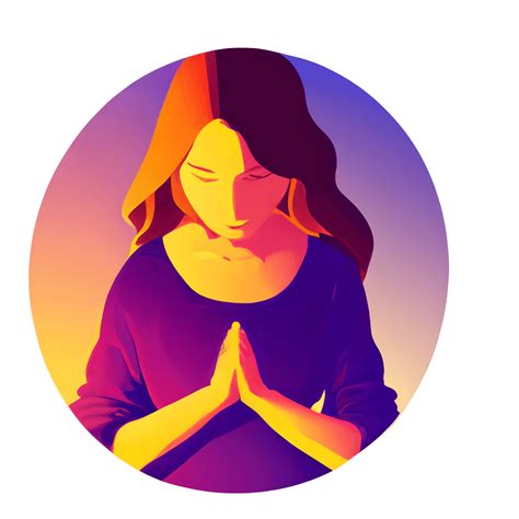 Praying Girl · Creative Fabrica