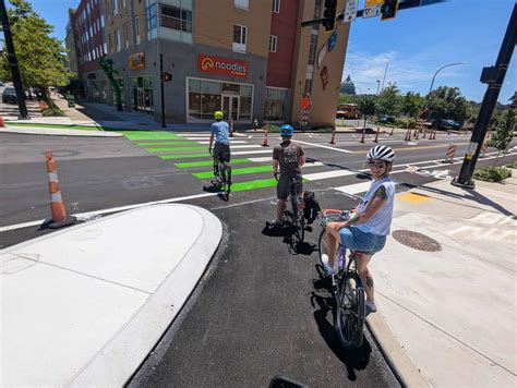 Video Take A Tour Of The New Protected Bike Lanes Of The Penn Circle
