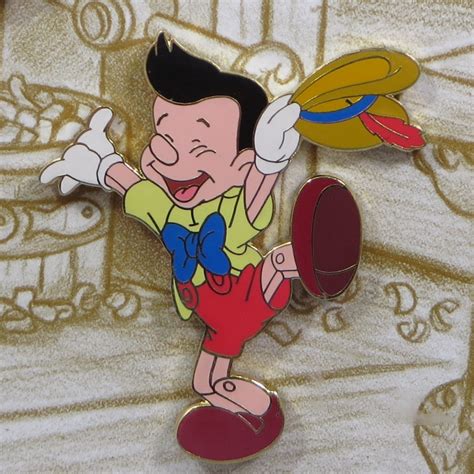 63705 Pinocchio Dancing Pinocchio 60th Anniversary Framed Set