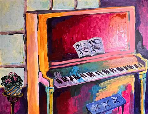 Ragtime Piano Painting By Erik Stonebraker Fine Art America