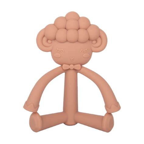 2 Pcs 3 차원 만화 실리콘 아기 Teether 어금니 막대 어린이 장난감 모성 및 아동 용품 커피 양