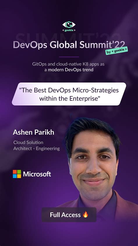 Strategy Devops Enterprises Microsoft Techconference Ashen Parikh