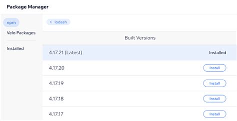 Work With Npm Packages In The Editor