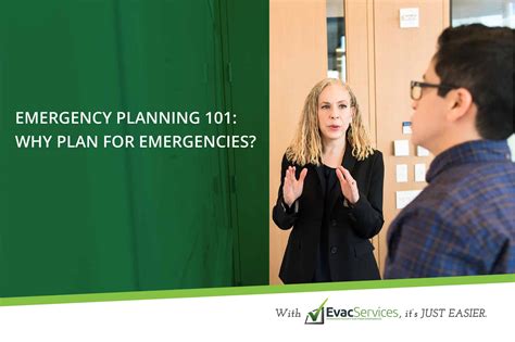 Emergency Planning Why Plan For Emergencies Evac Services