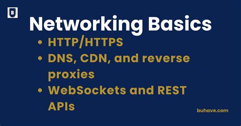 networking basics system design course