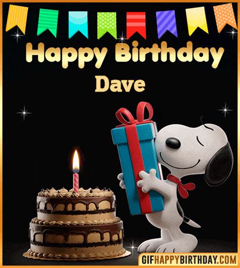 🎉 Happy Birthday Dave  🎂 Funny And Personalized Animated Wishes