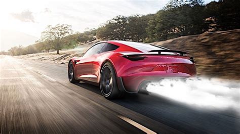 Tesla Roadster Spacex Rocket Package Rendered Autoevolution