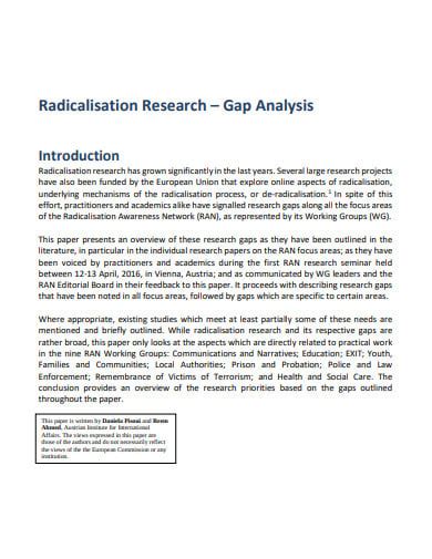 FREE Research Gap Analysis Templates In PDF MS Word