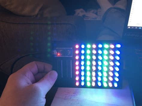 Led Rgb Matrix With Mcp23017 Pro Micro And Excel