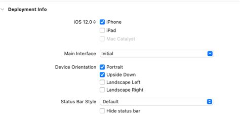 Swift Set Orientation To Portrait And Upside Down For IOS Project Stack Overflow